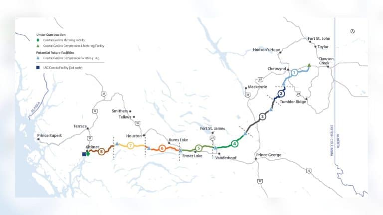 Coastal GasLink pipeline beginning next phase in 2024