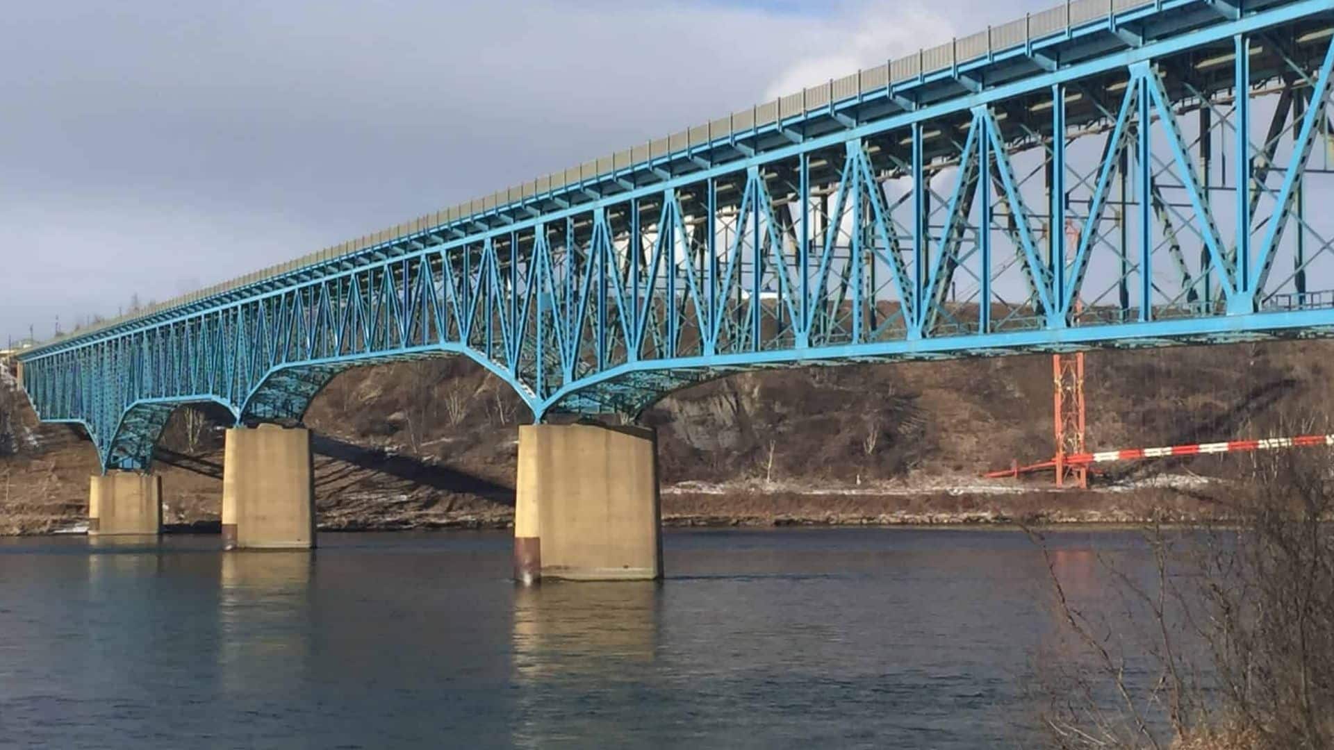 Two patients taken to hospital after Taylor Bridge 'collision'