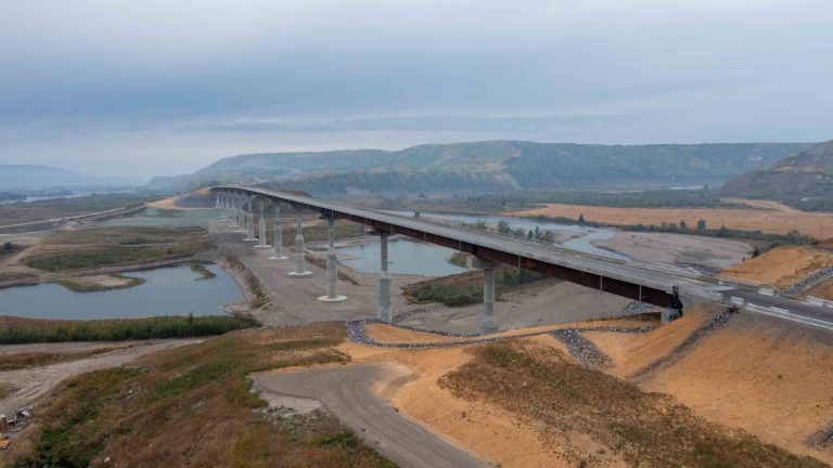 Halfway River bridge open