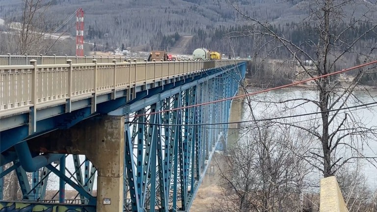 Taylor Bridge maintenance to cause delays on Highway 97
