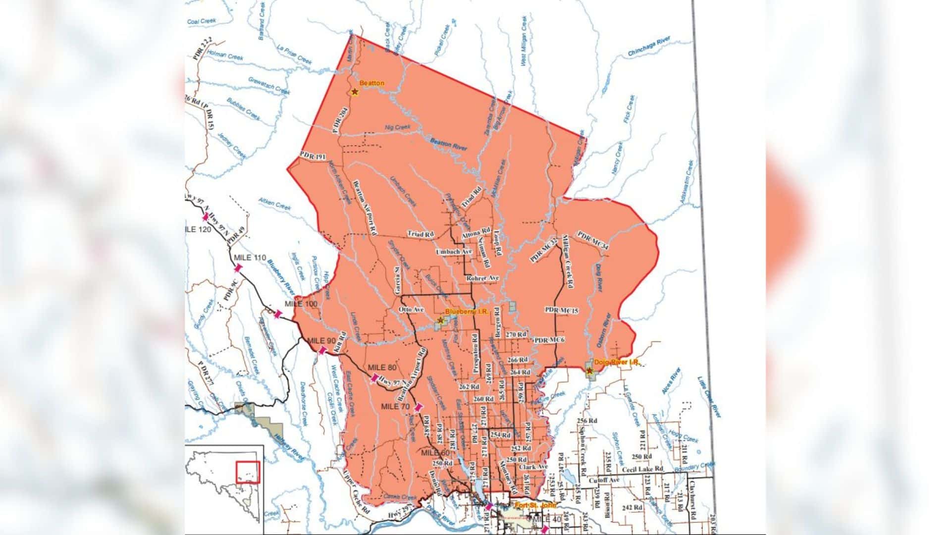 UPDATE: Evacuation order expanded due to Red Creek, Stoddart Creek ...