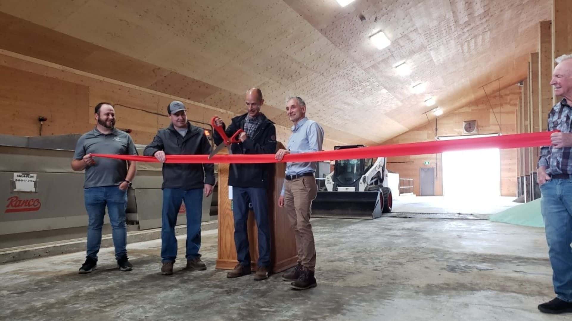 Dawson Creek Co-op's new fertilizer plant in Rolla is up and running