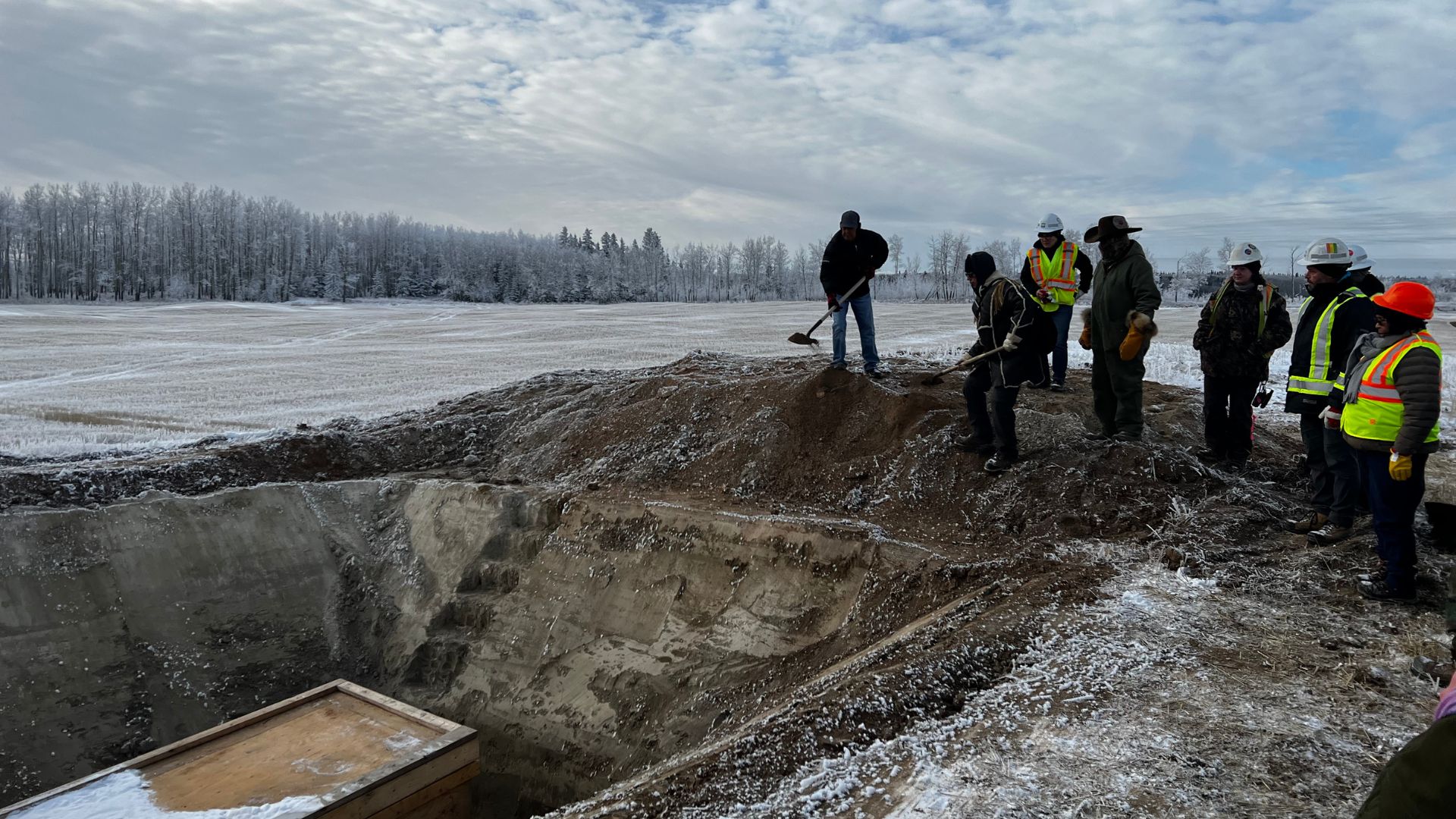 Doig River First Nation Elders lead burial ceremony for ancestral ...