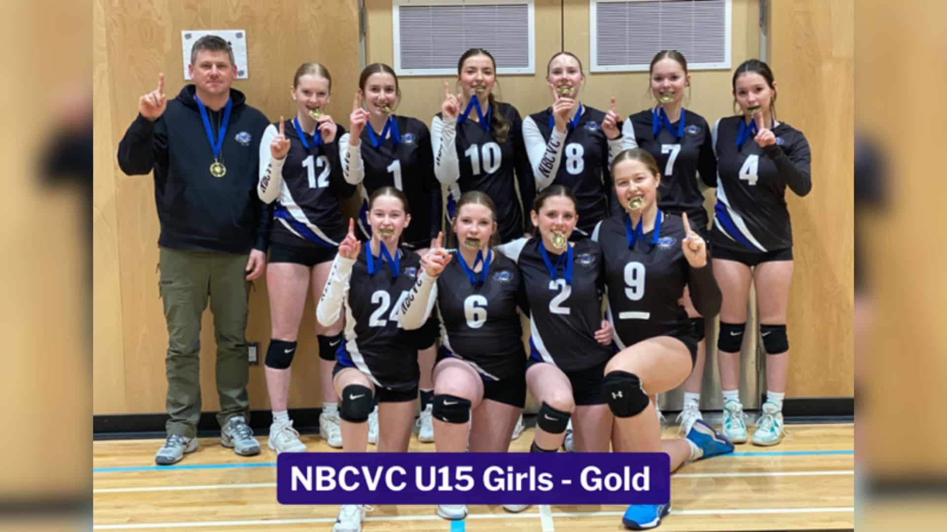 Three NBCVC girls teams earn gold at IceBreaker Tournament