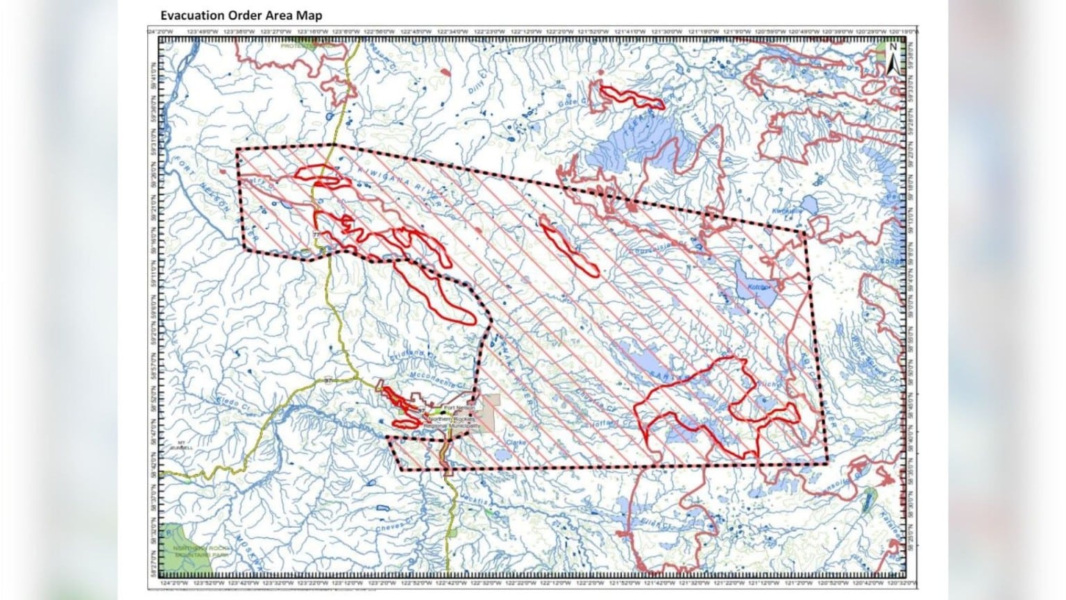 Fort Nelson evacuation order update