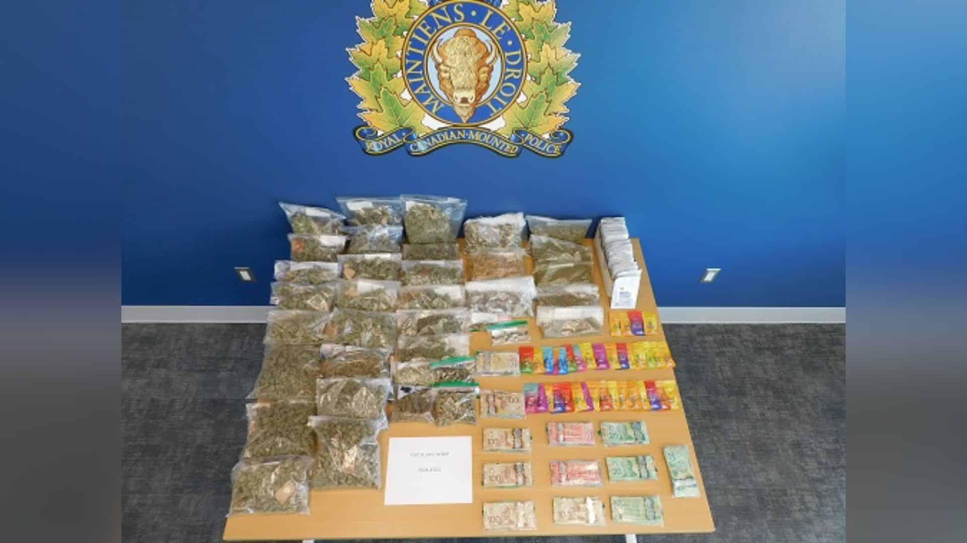 Fort St. John RCMP seize cash, drugs in major trafficking bust