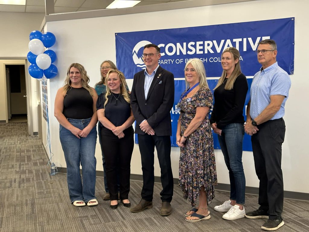 Peace River South MLA event about Tumbler Ridge Health Centre