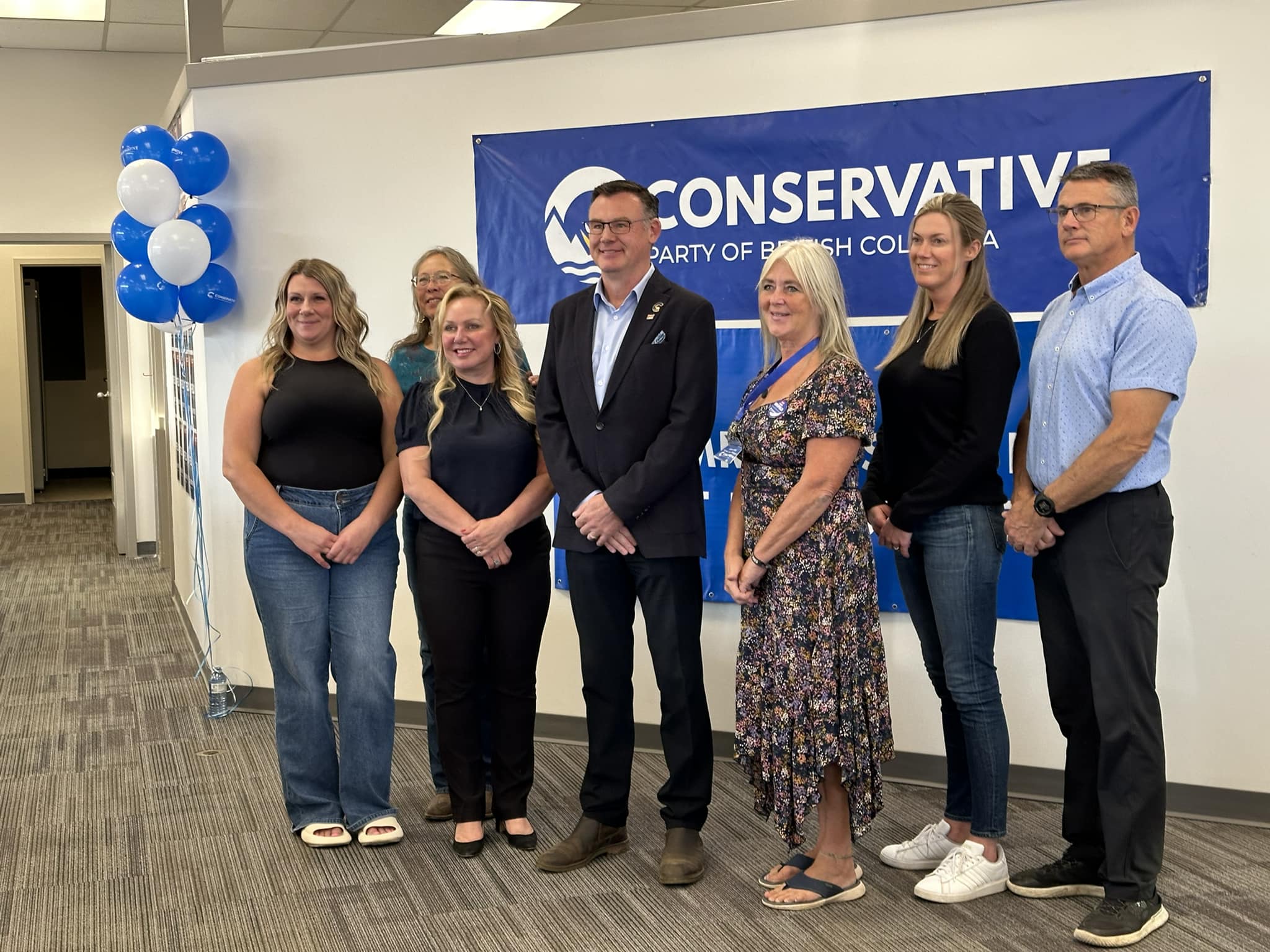 Peace River South MLA event about Tumbler Ridge Health Centre