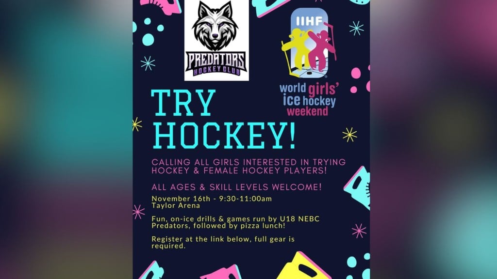 Northeast BC Predators to host World Girls' Ice Hockey weekend festivities