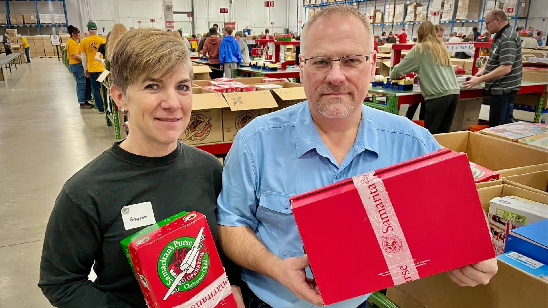 Fort St. John couple flys to Calgary to help with Operation Christmas Child