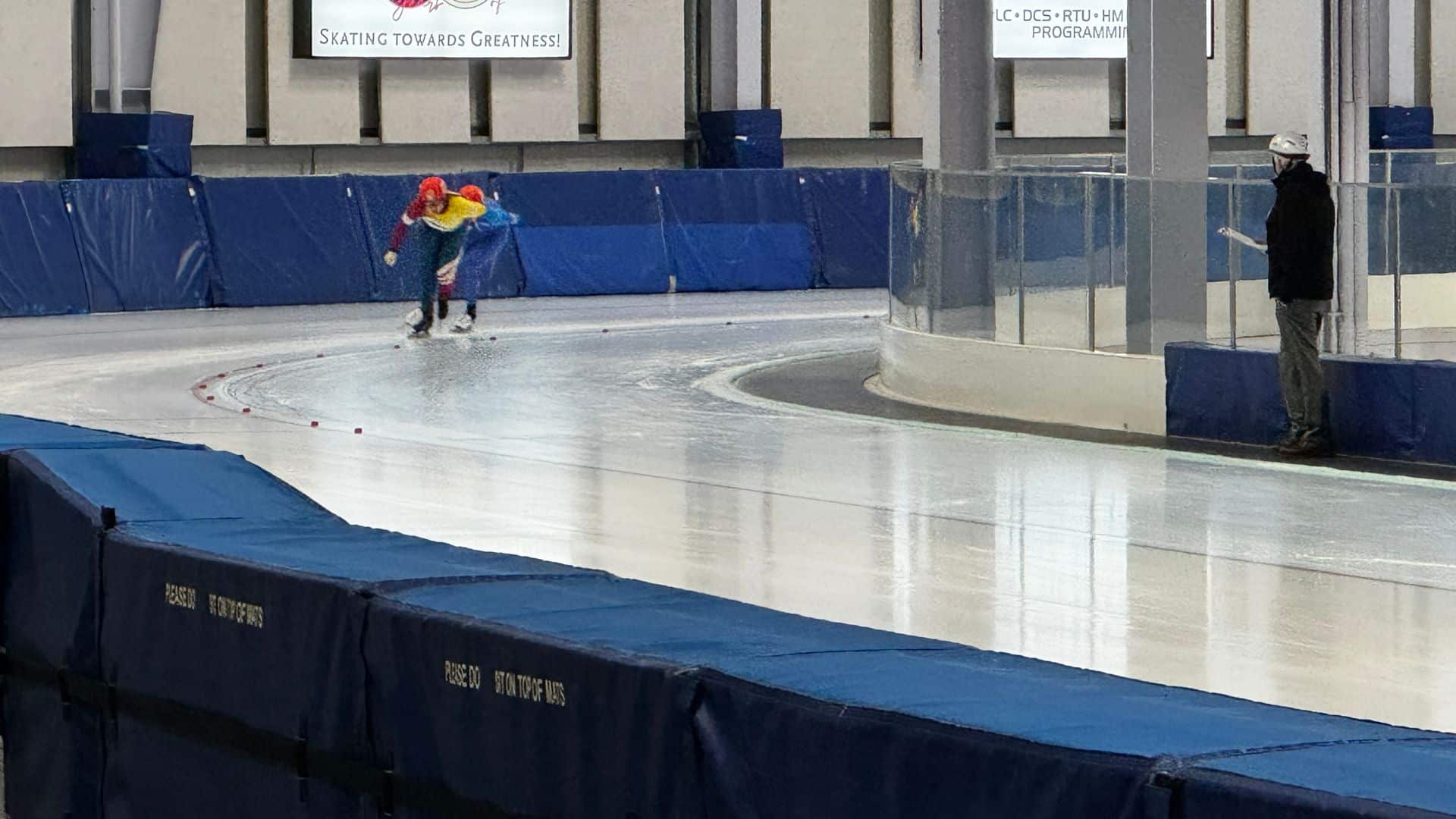 New speed skating mats approved for Pomeroy Sport Centre