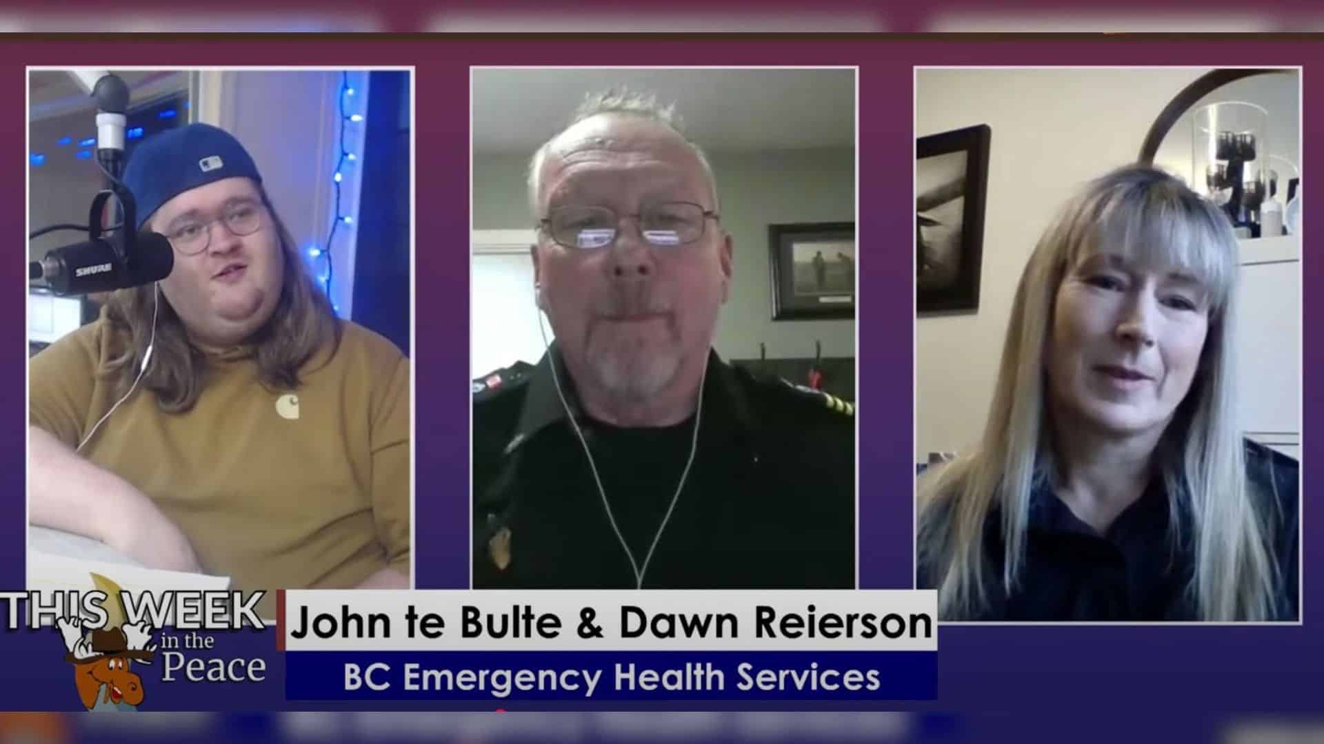 Local paramedics recognized for decades of service in the Peace region