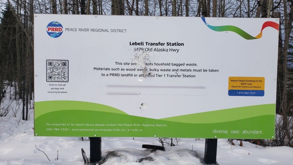 Damaged transfer station sign costs PRRD $2,000, residents asked to ...