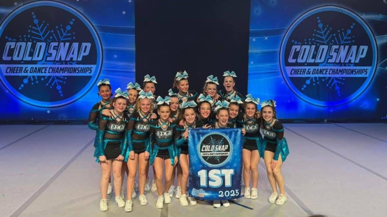 Energetic Edge celebrates Cold Snap Championship win