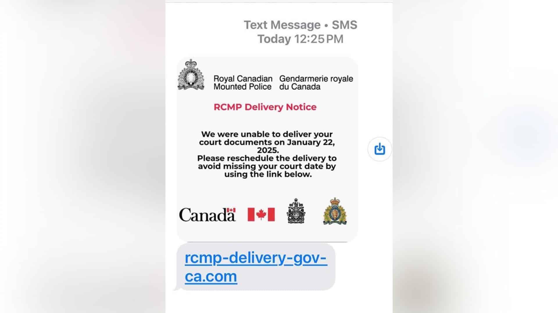 Warning over scammers impersonating RCMP officers