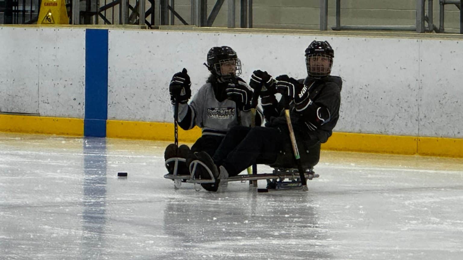 Para ice hockey takes over Pomeroy for High on Ice Winter Festival