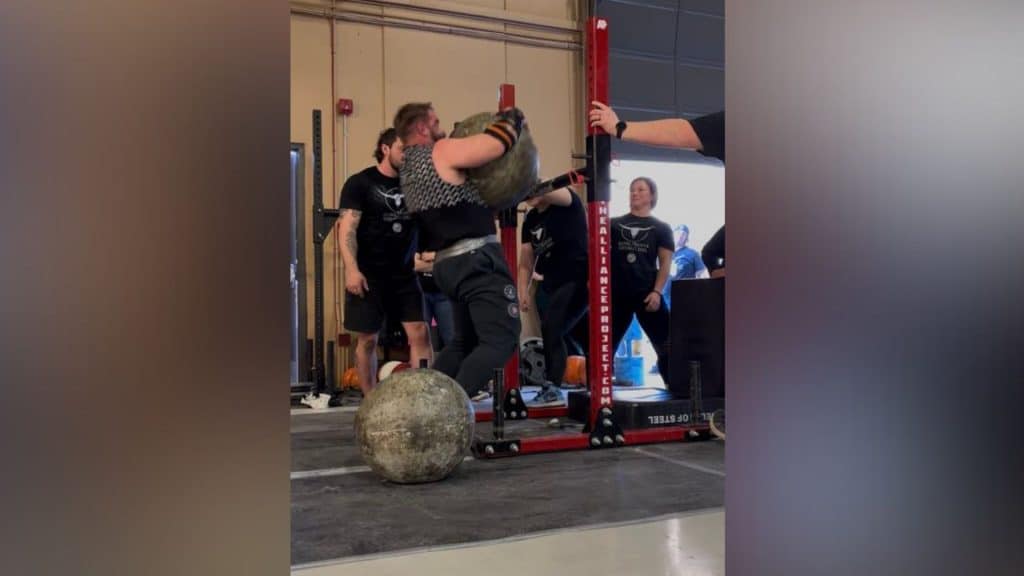 Fort St. John strongman Alex Lorincz trains for Alberta Provincials