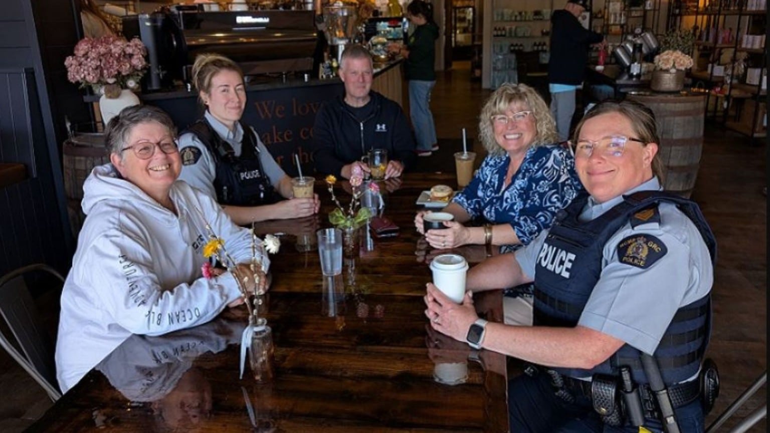 RCMP reports Coffee with a Cop event as 'a great success'