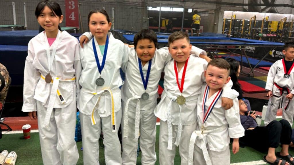 Halfway River First Nation celebrates taekwondo champions