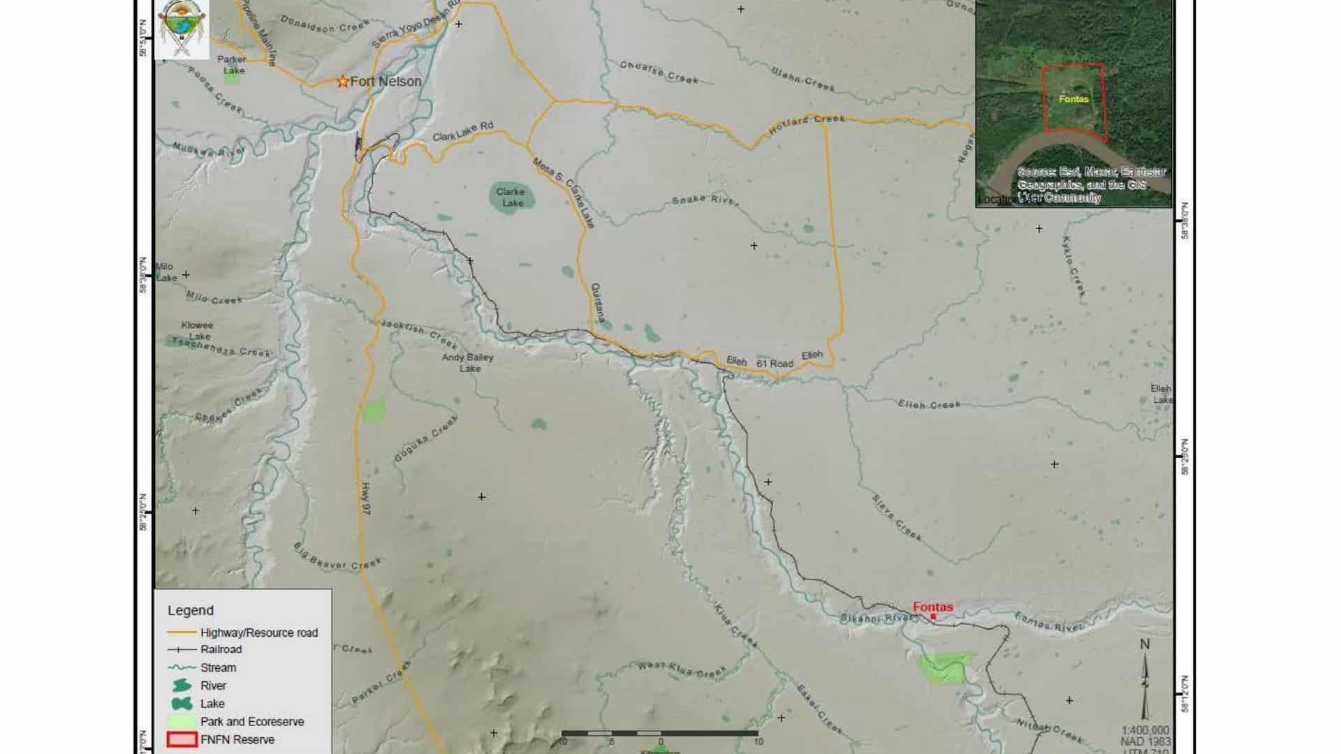 Fort Nelson First Nation issues wildfire evacuation order for Fontas