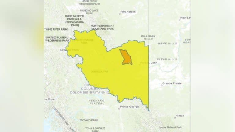 Peace River region under advisory after heavy rainfall