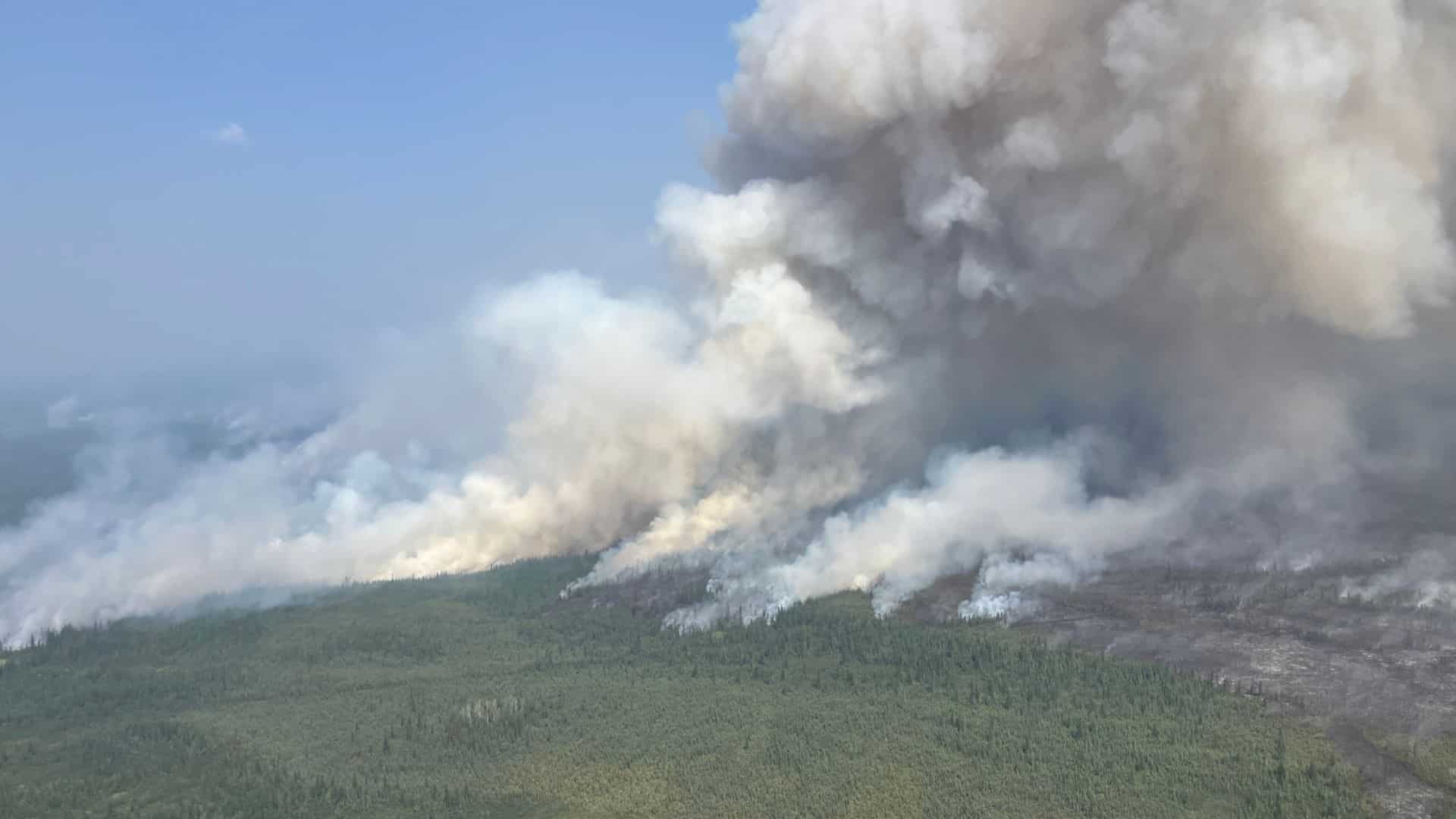 Wildfires continue to grow in Fort Nelson region