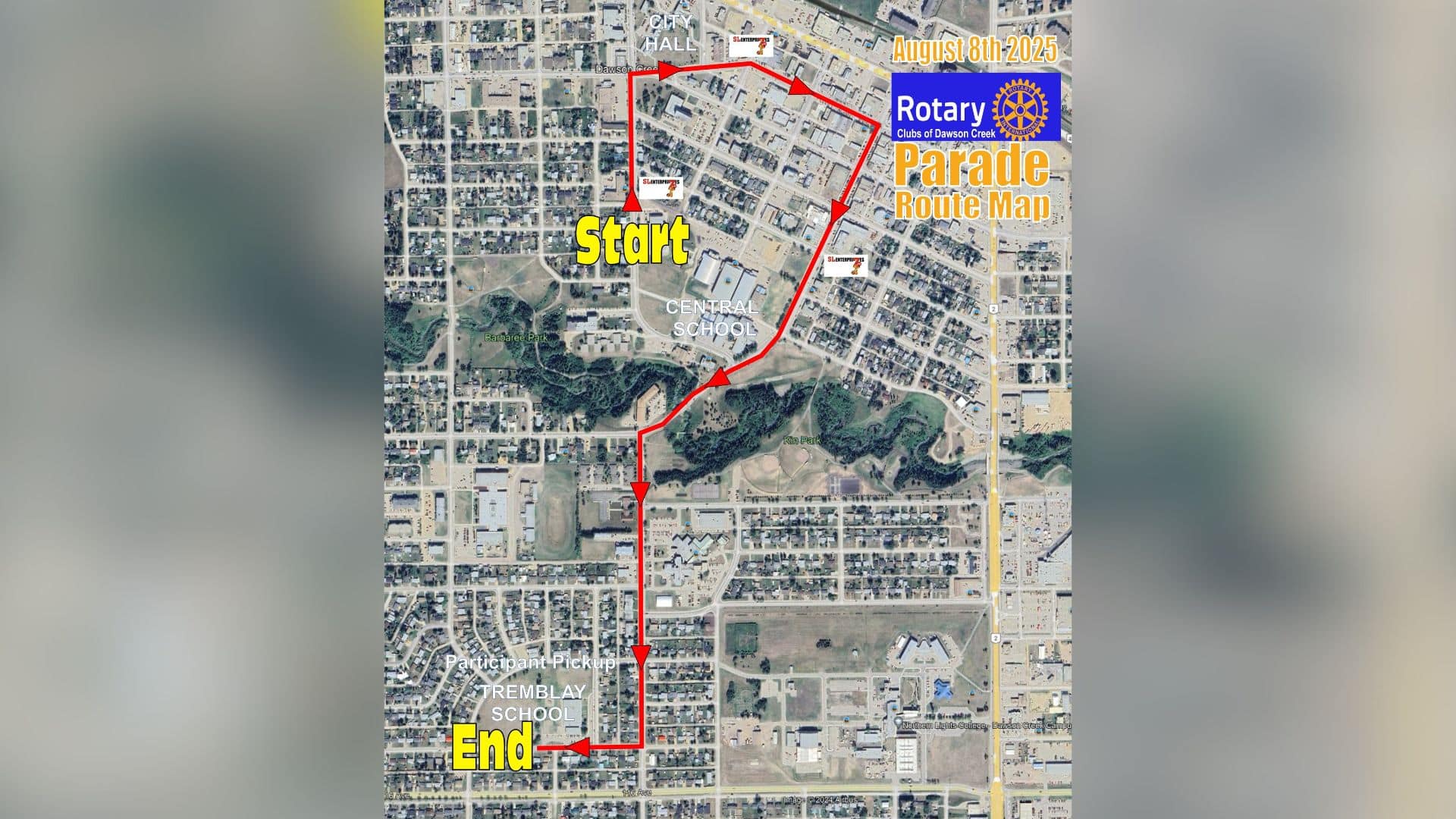 Dawson Creek Fall Fair Parade map – Energeticcity.ca
