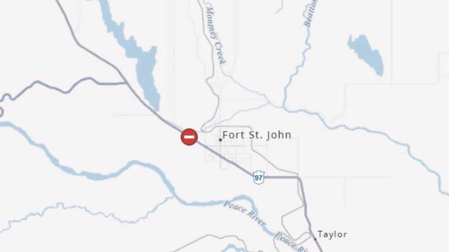 ‘Vehicle incident’ closes Alaska Highway near Fort St. John