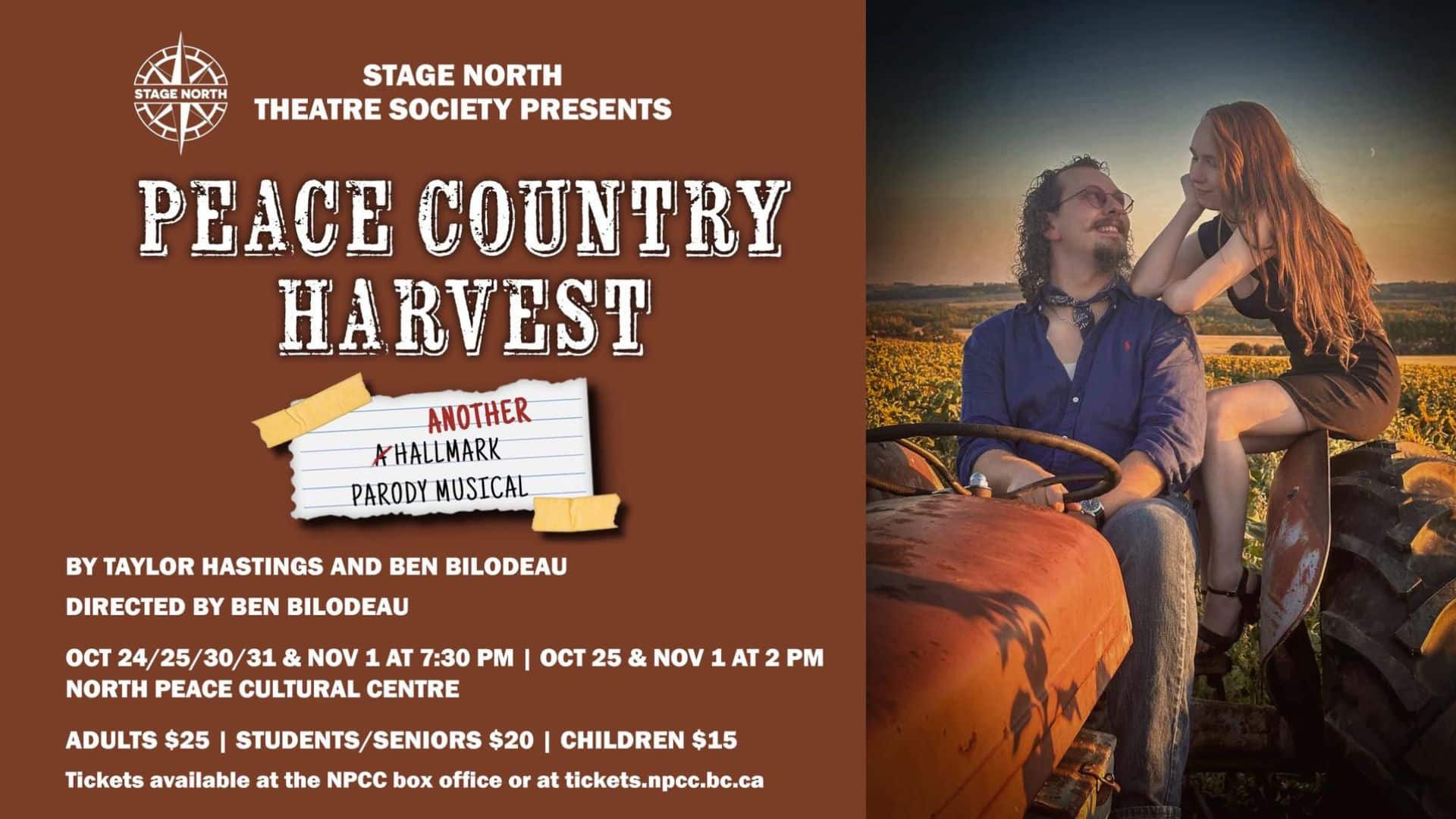 'Peace Country Harvest' Hallmark parody debuts in Fort St. John