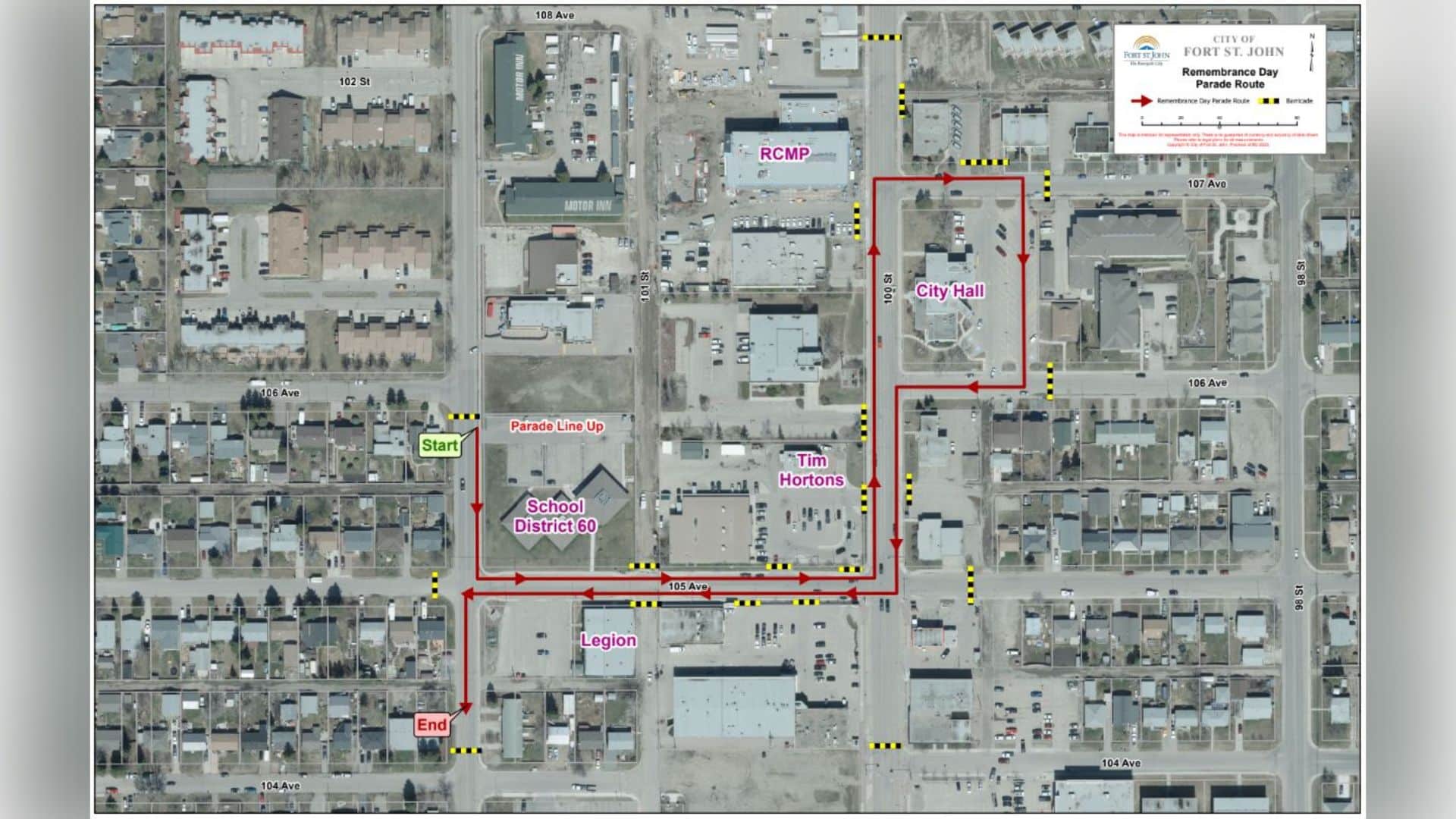 Remembrance Day parade returns to Fort St. John next week