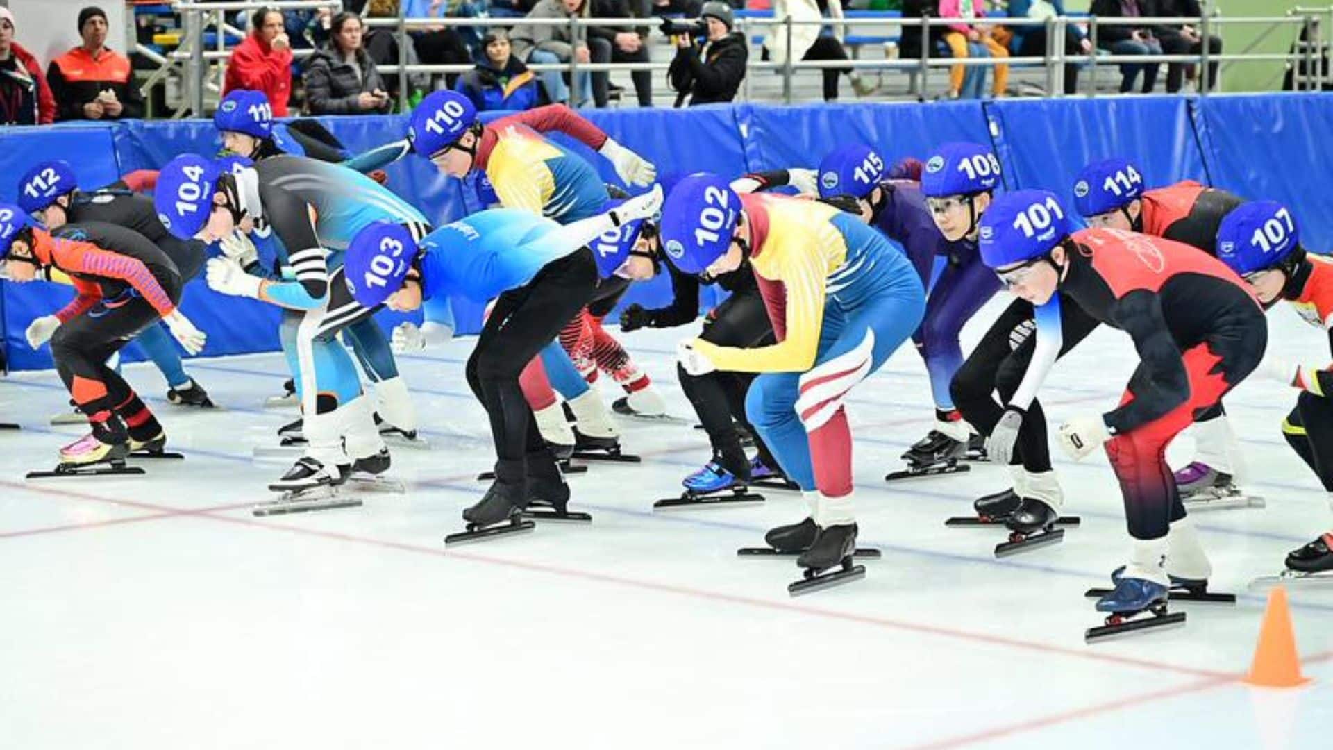 FSJ speed skaters compete at B.C. Long Track Championships