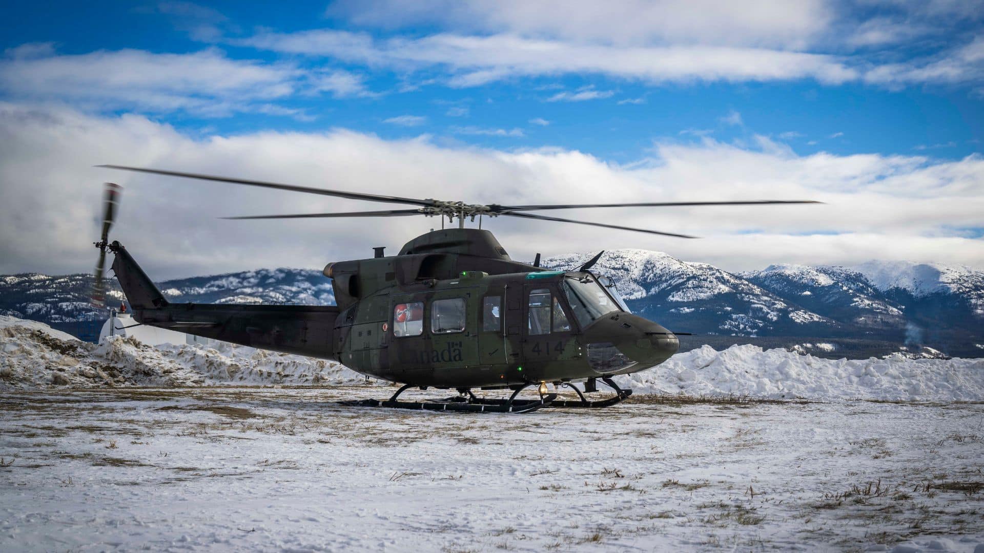 Six RCAF Griffon helicopters may fly over Peace on way to Alaska