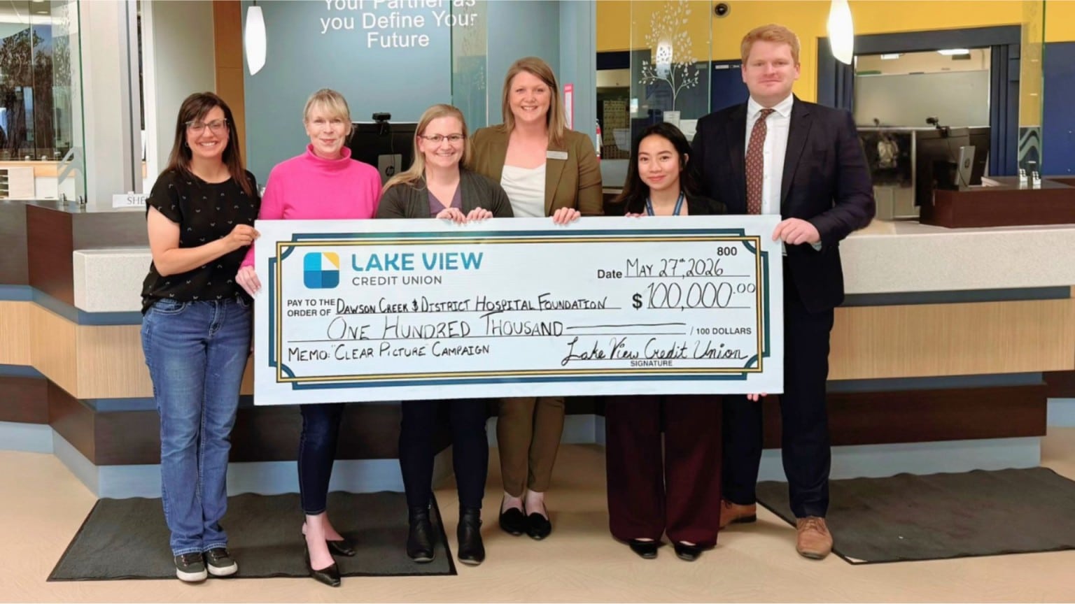 Dawson Creek MRI campaign receives $100,000 donation