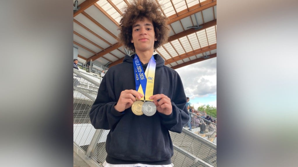 Local track athlete talks about medal performance at BC School Sports ...